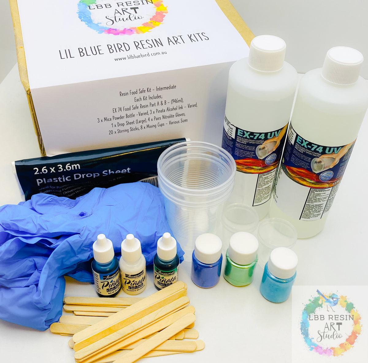 Resin, Kits, Dyes, Micas & More – Lil' Blue Bird Resin Art